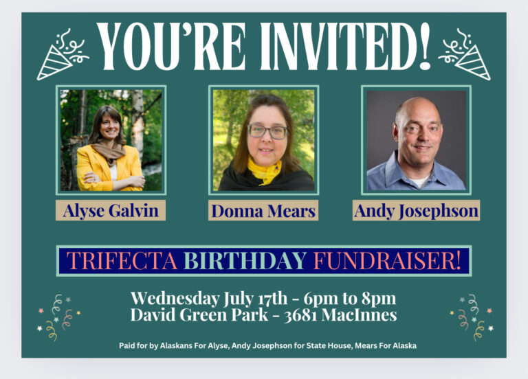 Trifecta Birthday Fundraiser - Alaska Democrats